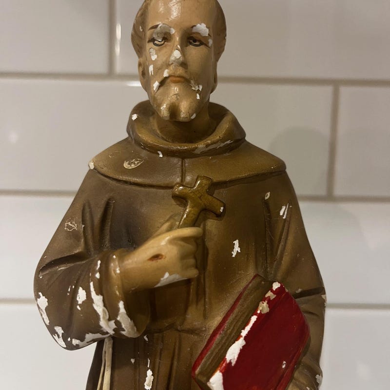 Chalkware Religious Statues - Etsy