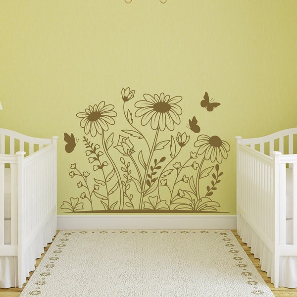 Garden Wall Decal - Etsy