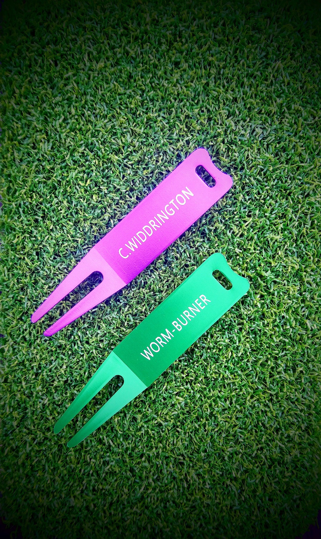 Personalised Golf Pitch Mark Repairer - Laser Engraved Personalisation ...