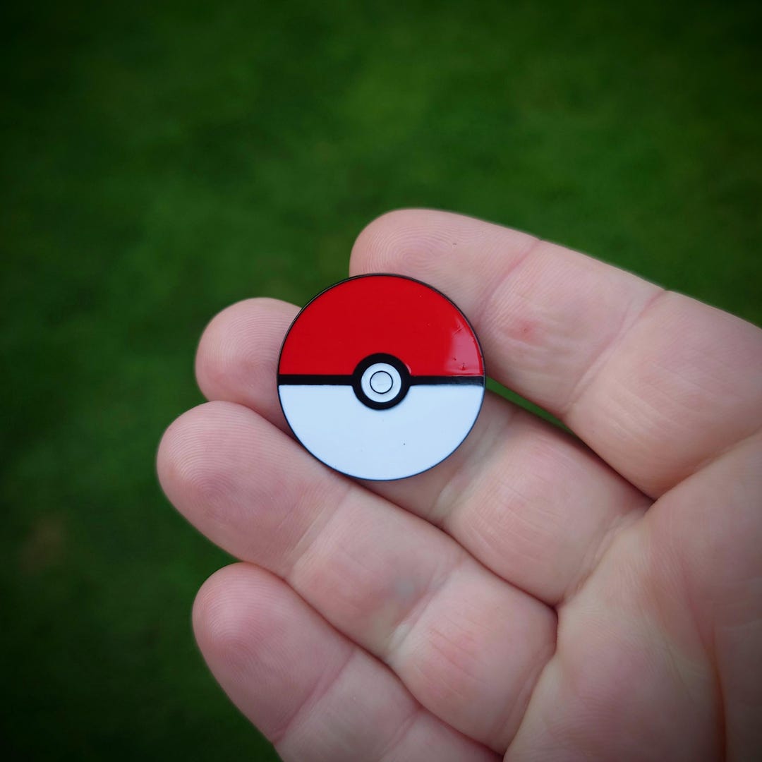 Pokemon Enamelled Golf Ball Marker With Personalised Laser Engraving ...