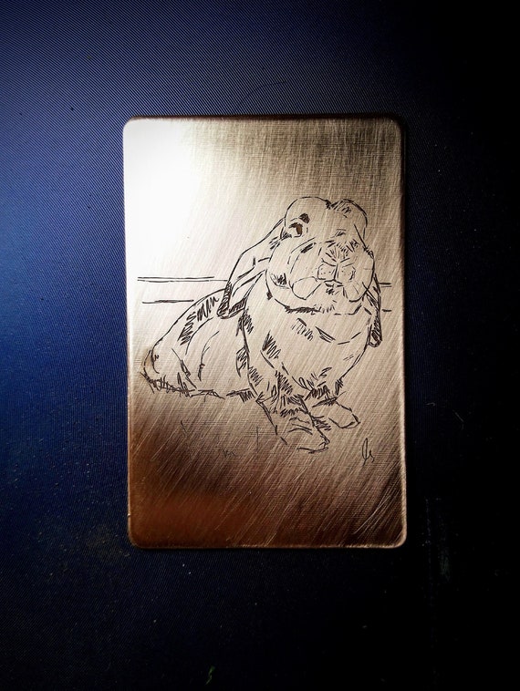 Laser Engraved Art Image Conversion or Photo Silhouette on | Etsy