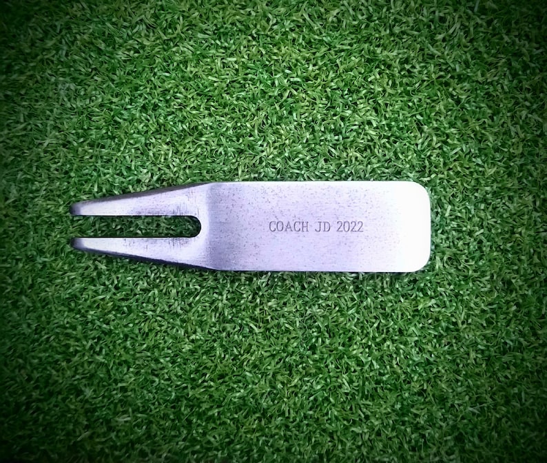 Mild Steel Chunky Bespoke Golf Divot Tool, Pitch Mark Repairer ...