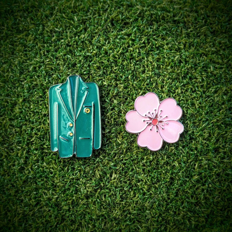 Masters Golf Enamel Pin - Etsy UK
