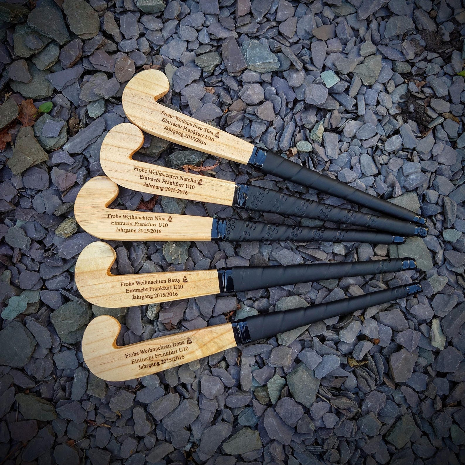 Hockey Stick With Engraved Personalisation. Sporting Club Gift ...