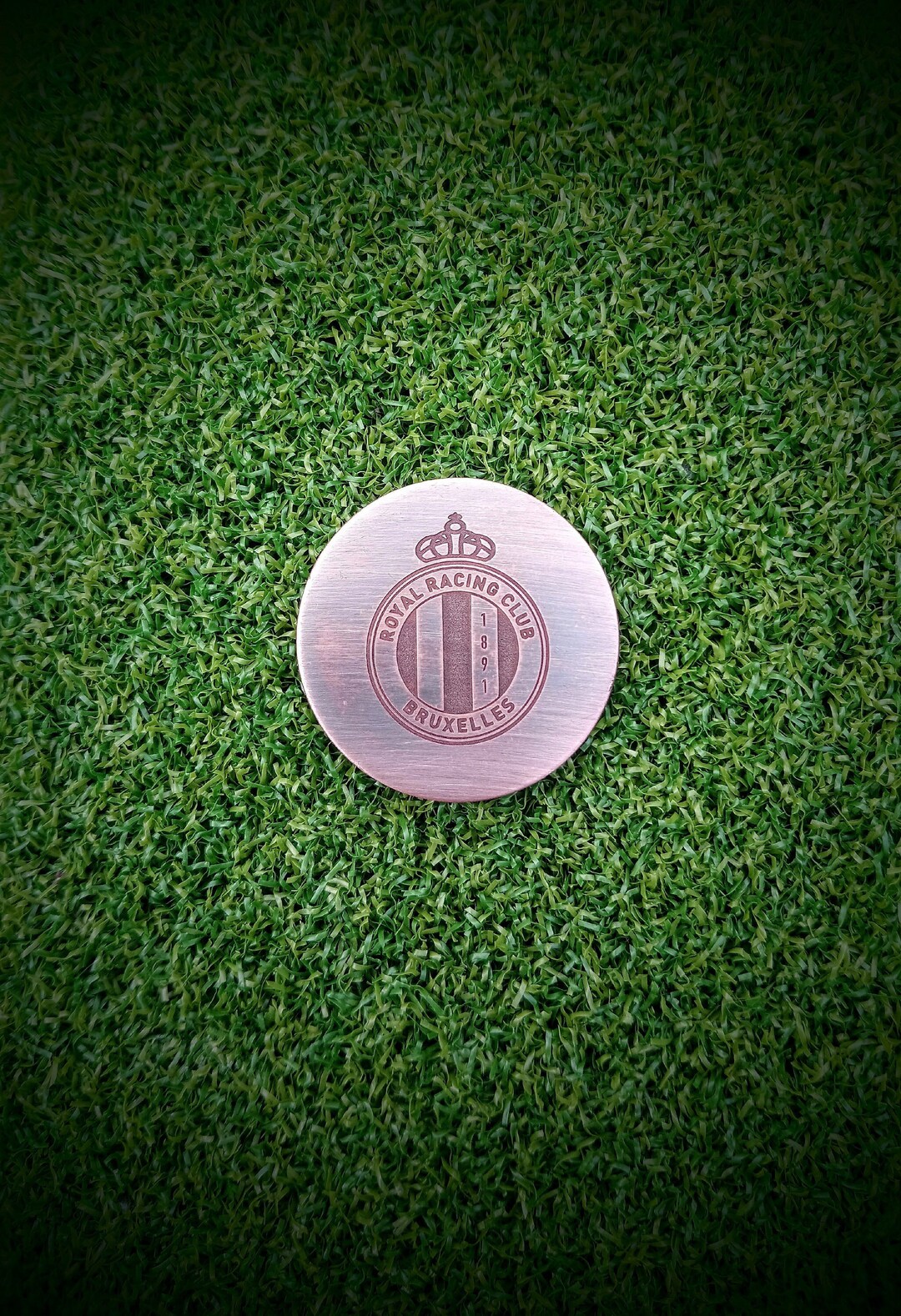 Jumbo Custom Engraved Copper Golf Ball Marker. Decision Coin. Regiment ...