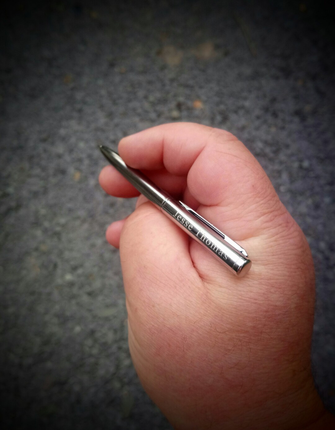 Mini Metal Ball Point Pen 10 Cm - Laser Etched Name or Initials ...