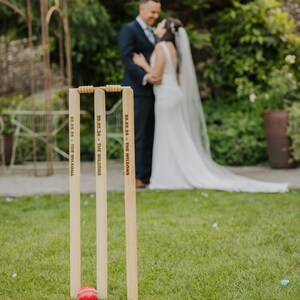 Cricket Stump With Laser Engraved Personalisation. Sporting Club Gift ...