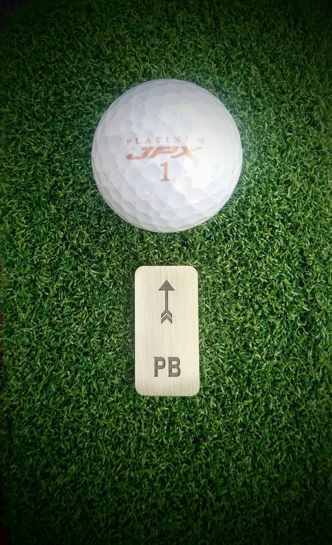 Personalised Rectangle Golf Ball Marker or Lapel Pin Badge - Custom ...
