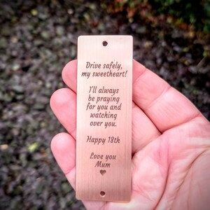 Custom Engraved Copper or Brass Plaque. Memorial Bench. Handwriting ...