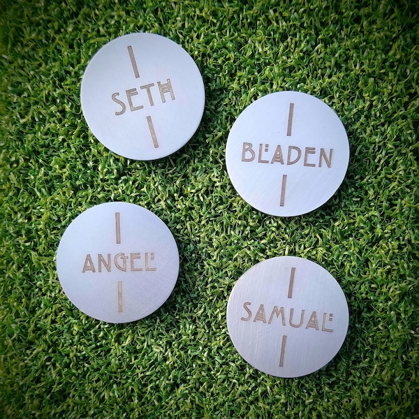 Custom Logo Golf Ball Marker - Etsy