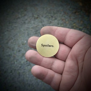 Gallifreyan Seal of Omega & TARDIS Custom Engraved Metal Disc - Doctor ...