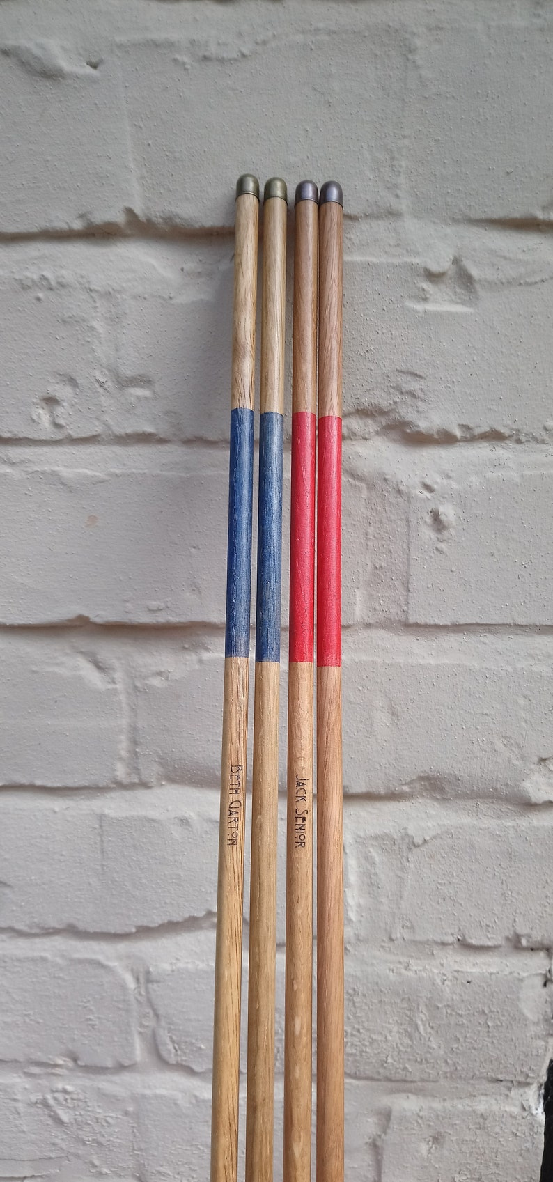Golf Alignment Sticks Oak Wood 1.0 Metre Customised - Etsy