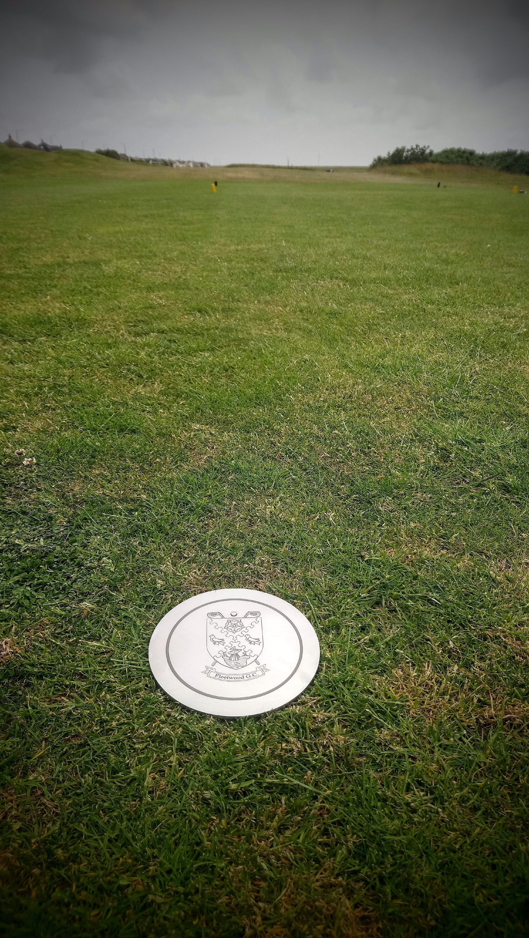 Bespoke Metal Golf Course Tee Marker Plates - Laser Engraved Plaque ...
