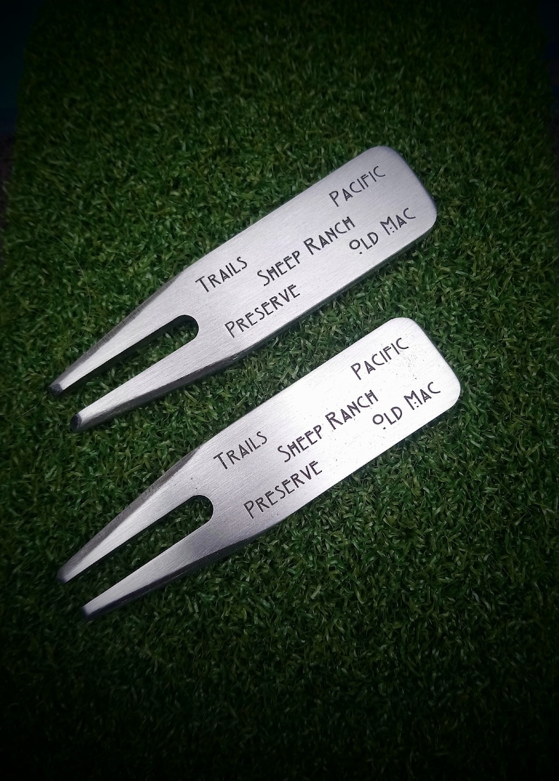 Mild Steel Chunky Bespoke Golf Divot Tool, Pitch Mark Repairer ...