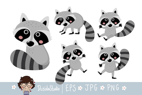 Raccoon Clip Art