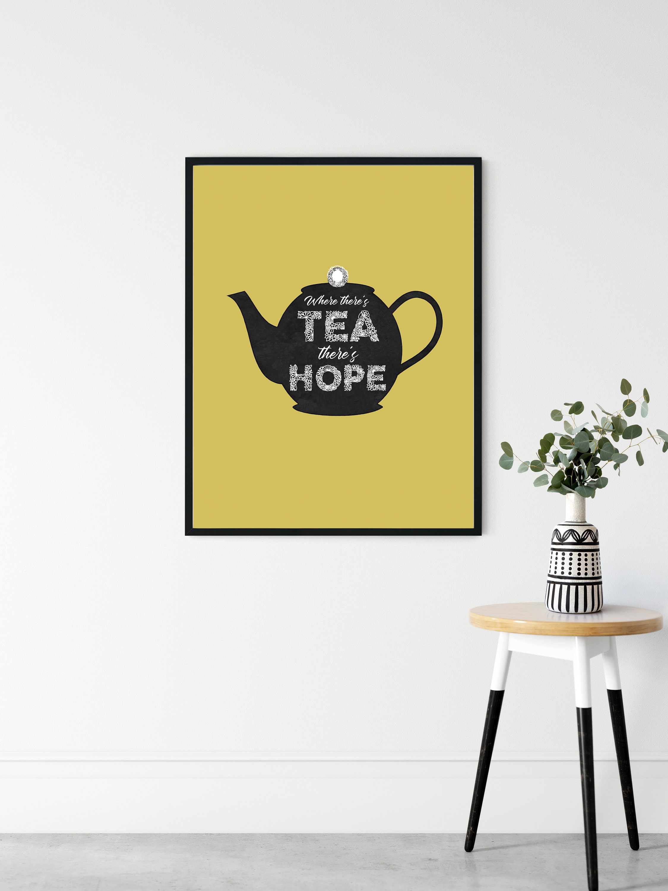 Where There's Tea, There's Hope Teapot - Etsy UK