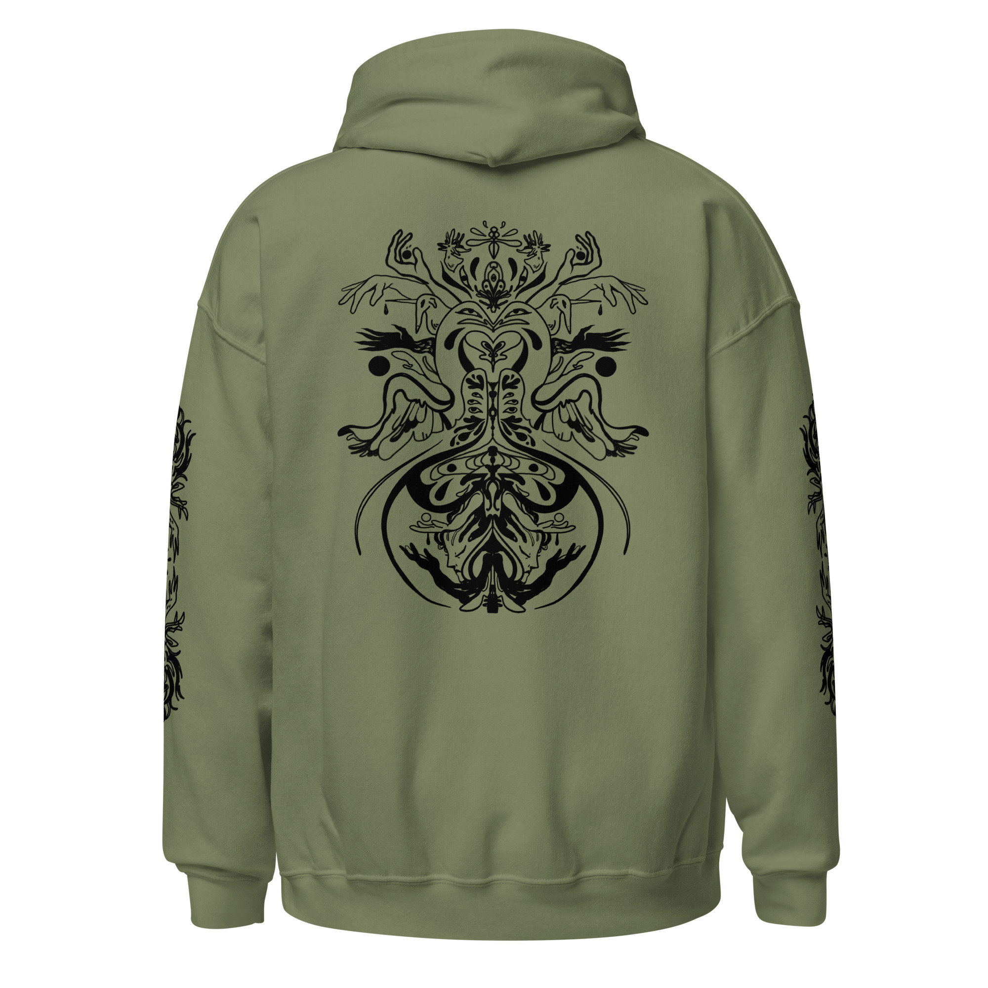 Eldritch Hoodie Magical Streetwear Druid Hoodie Dnd Sweater Dungeons ...