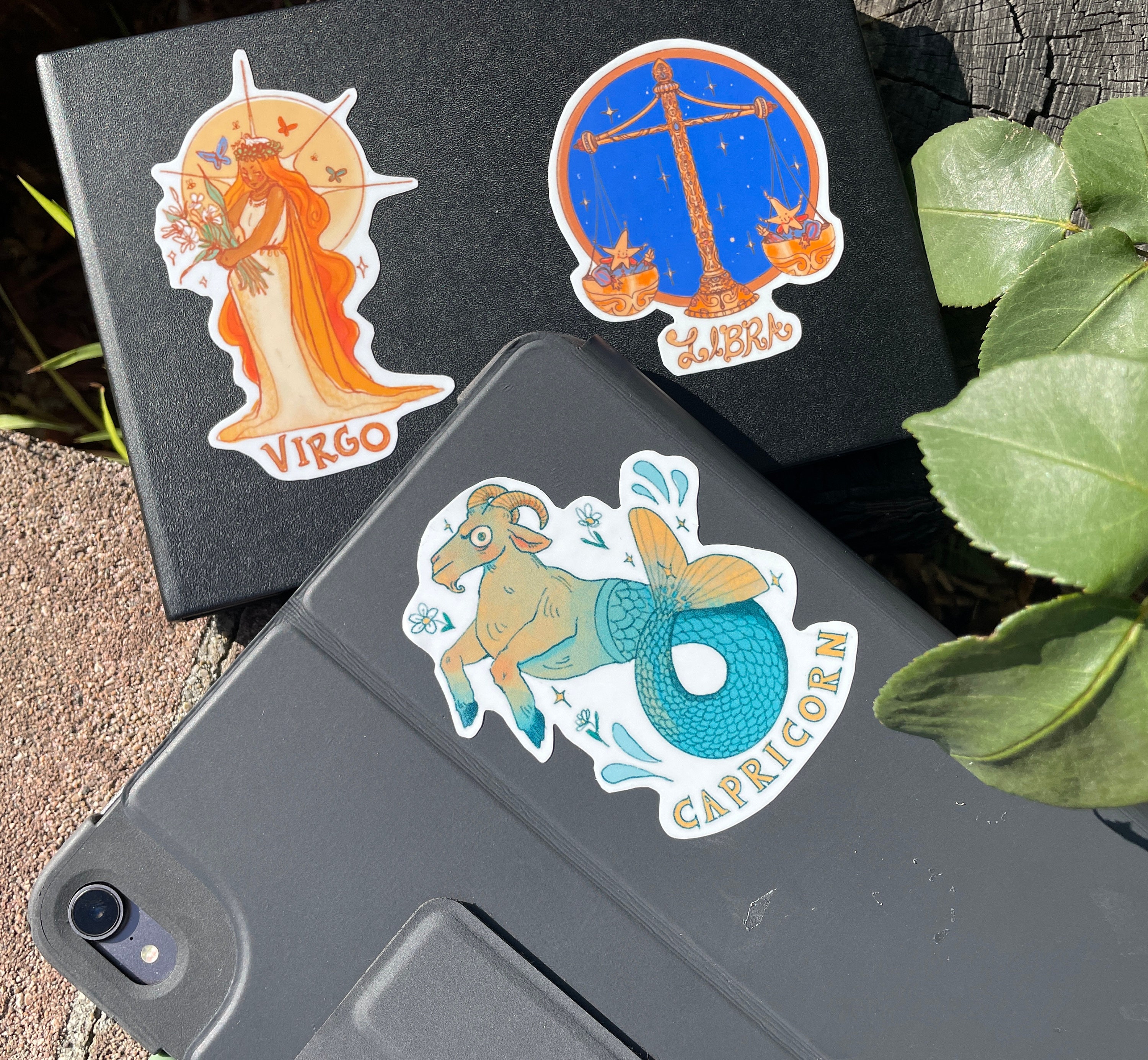 Zodiac Stickers Vinyl Astrology Stickers for Planner Stickers Zodiac ...