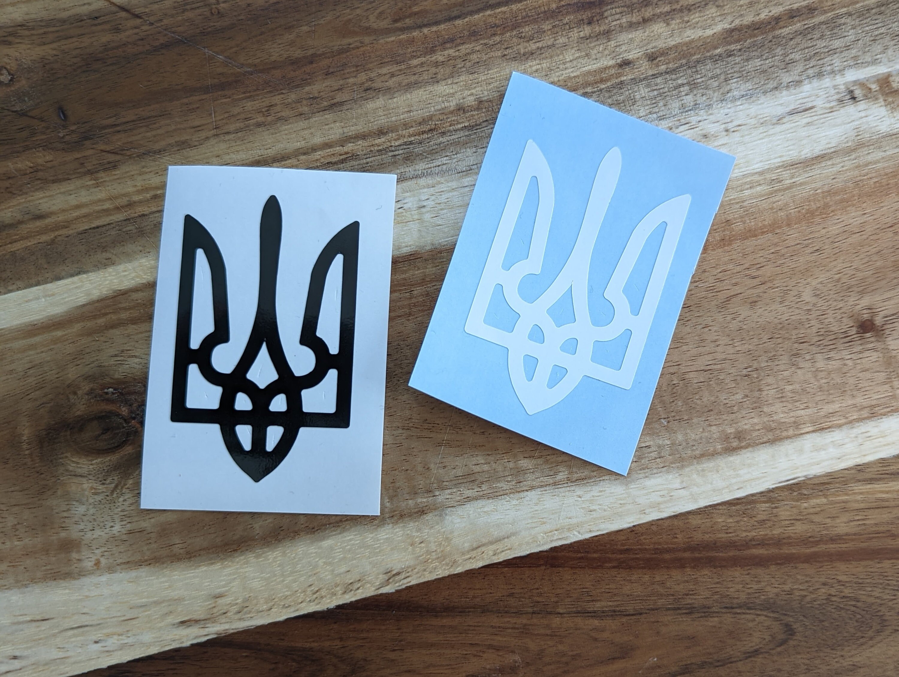 Ukrainian Tryzub Sticker