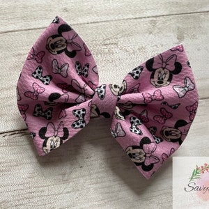 Minnie Mouse Bow Headwrap - Etsy
