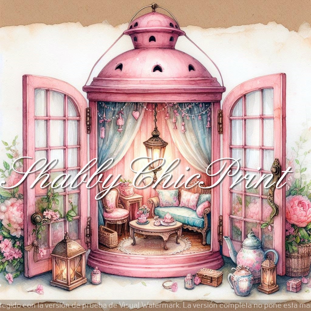 Pastel paper lantern Etsy Mexico