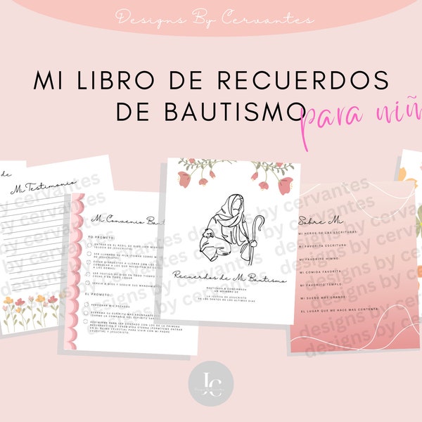 Lds Baptism Memory Book - Etsy