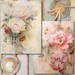 Pink Peony Collage Paper: Junk Journal Printable (digital Download) - Etsy