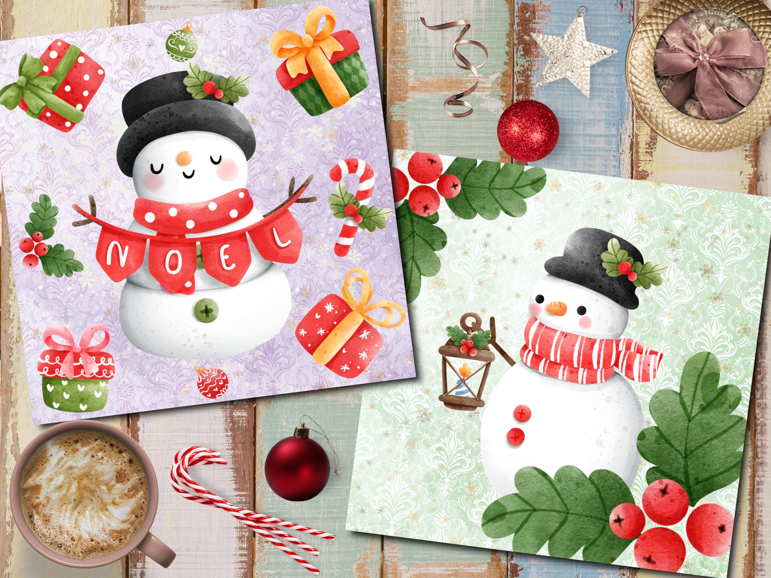 12 Christmas Digital Papers Christmas Backgrounds Christmas - Etsy