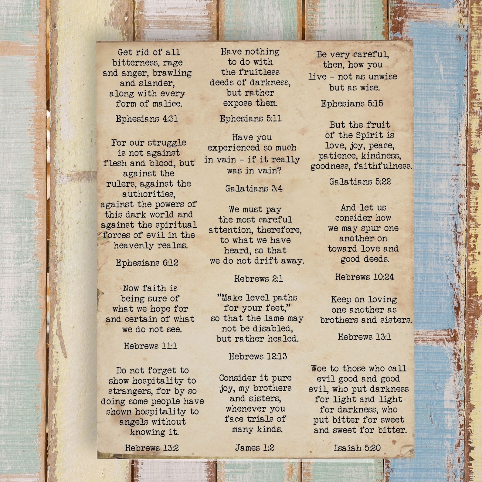 Christian Junk Journal Kit: Bible Verse Ephemera (digital Download) - Etsy