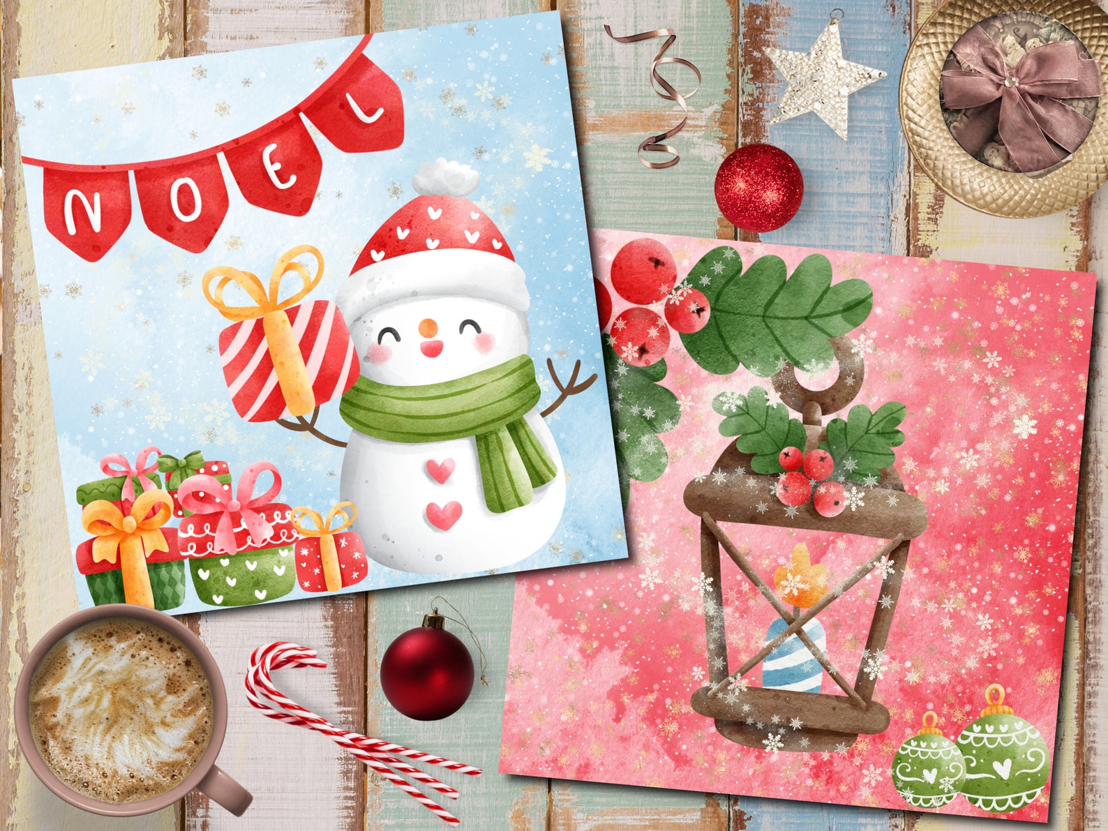 12 Christmas Digital Papers Christmas Backgrounds Christmas - Etsy