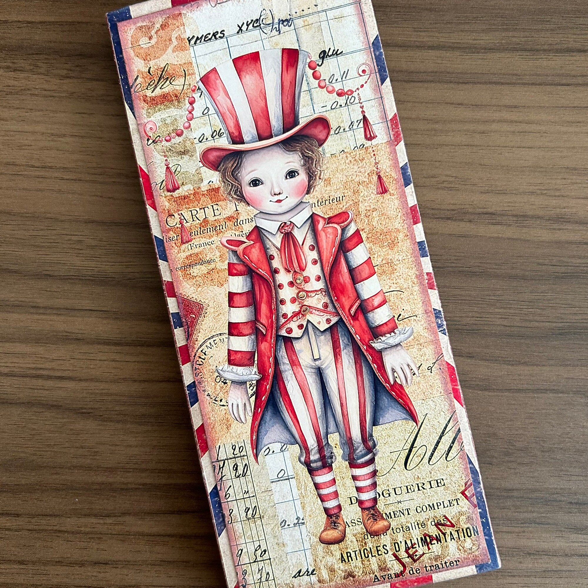 Circus Junk Journal Folio: Carnival Collage Sheets (digital Download ...