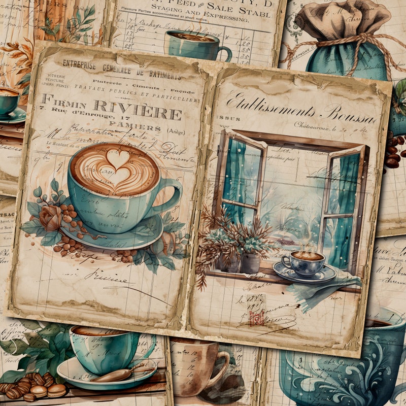 Coffee Scrapbook - Etsy