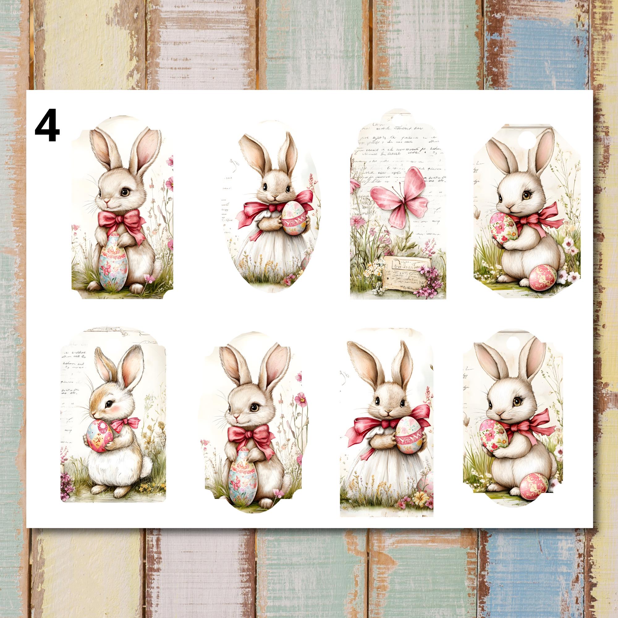 Easter Junk Journal Printable Folding Folio Craft Kit (digital Download ...