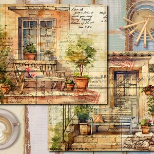 Cozy Porch Vintage Junk Journal Printable - Etsy