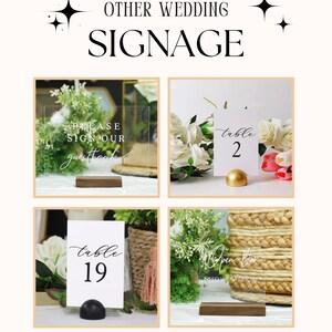 Set of 10 Minimalistic Rustic PRINTED White Wedding Table Number Card ...