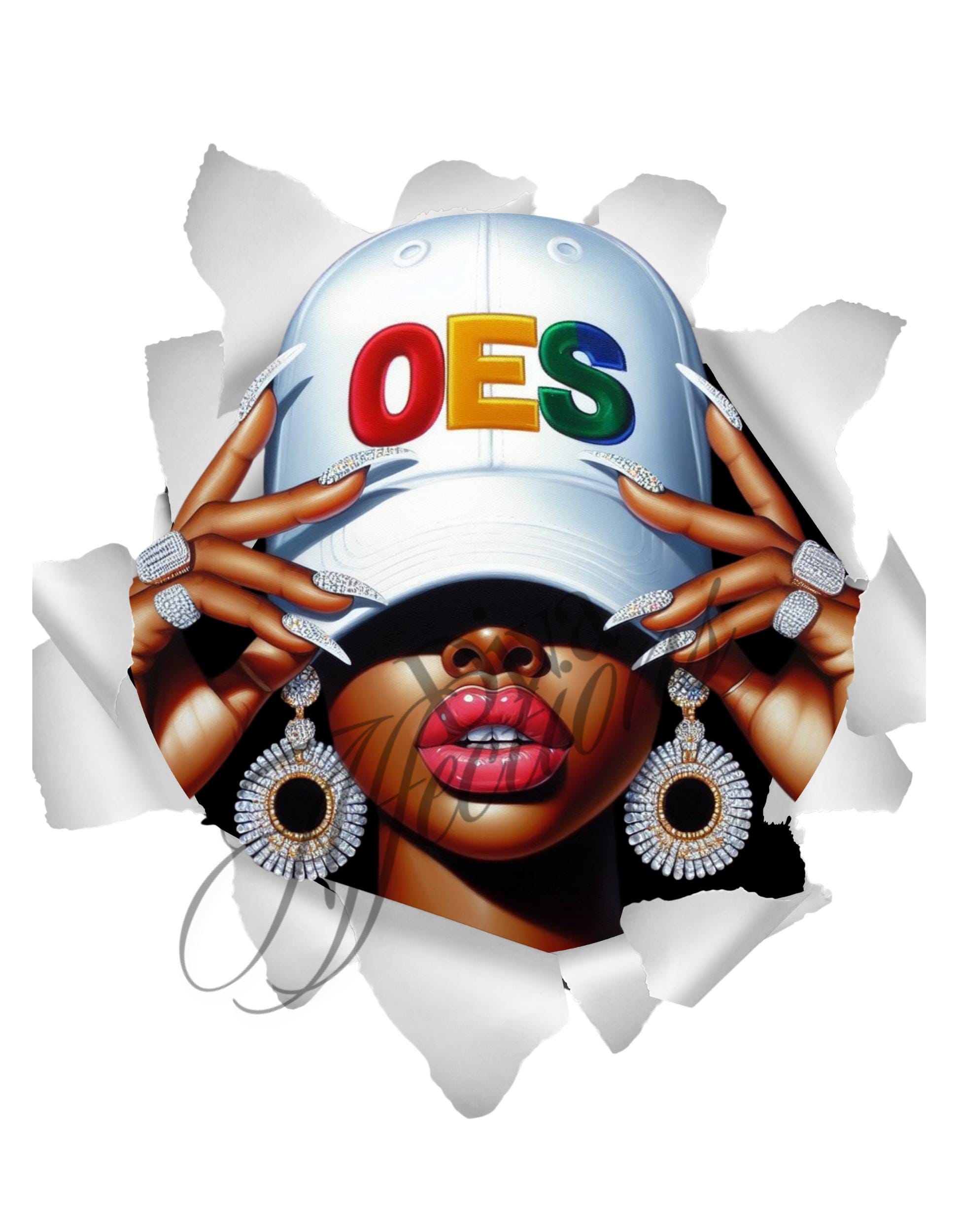 OES Hat Pop Out PNG - Etsy