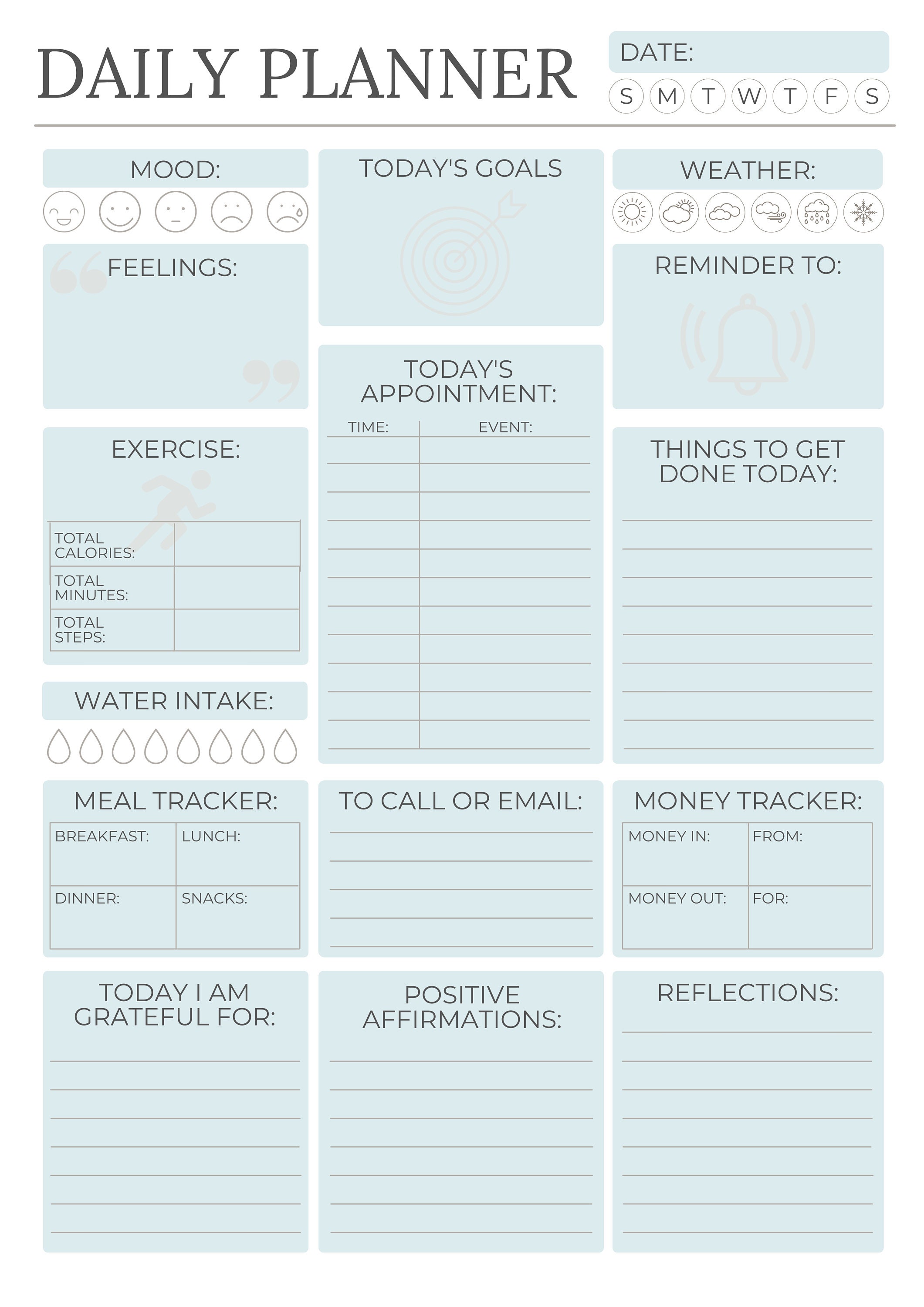 The Ultimate Daily Planner - Etsy