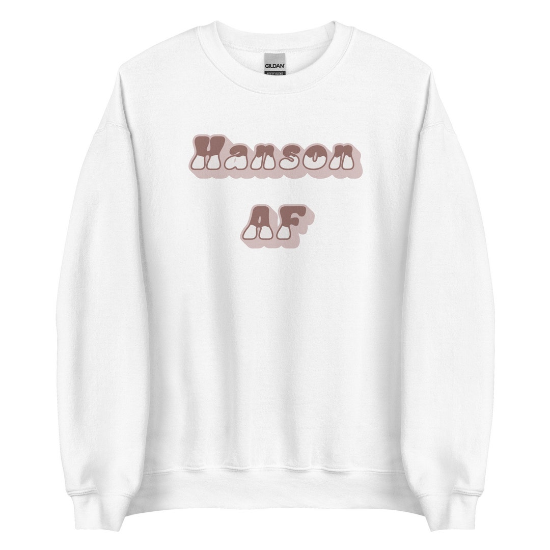 Hanson AF Hanson Sweater Hanson Brothers Gift for Hanson Fan Hanson ...