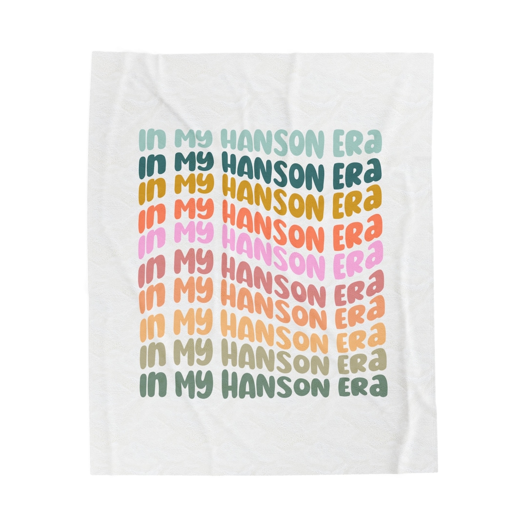 In My Hanson Era Blanket | Gift for Hanson Fan | Blanket for Her ...