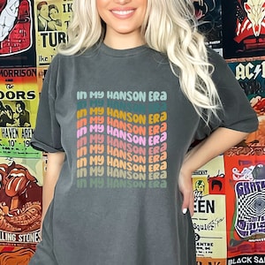 In My Hanson Era Shirt | Hanson Tee | Gift for Hanson Fan | Boy Bands ...