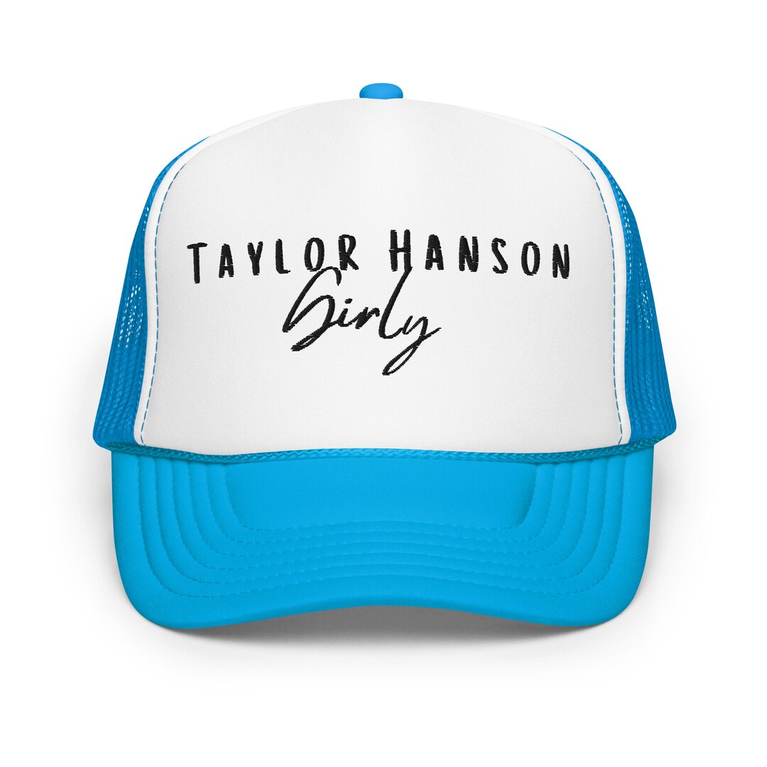 Taylor Hanson Girly Trucker Hat | Hanson Band | Gift for Hanson Fan ...