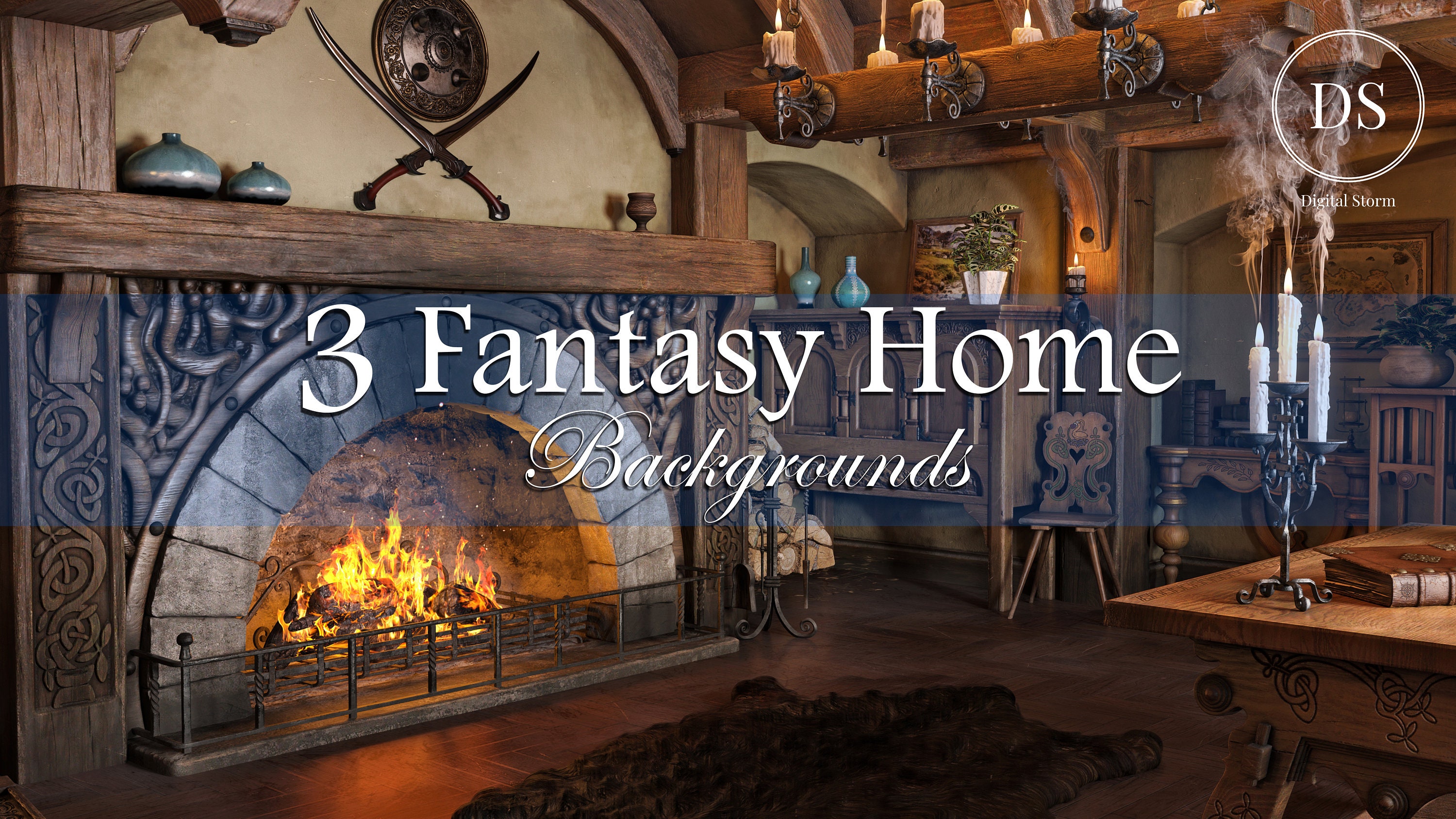 Hobbit House Digital Backdrop,fantasy Backdrop, LOTR Background,hobbit ...