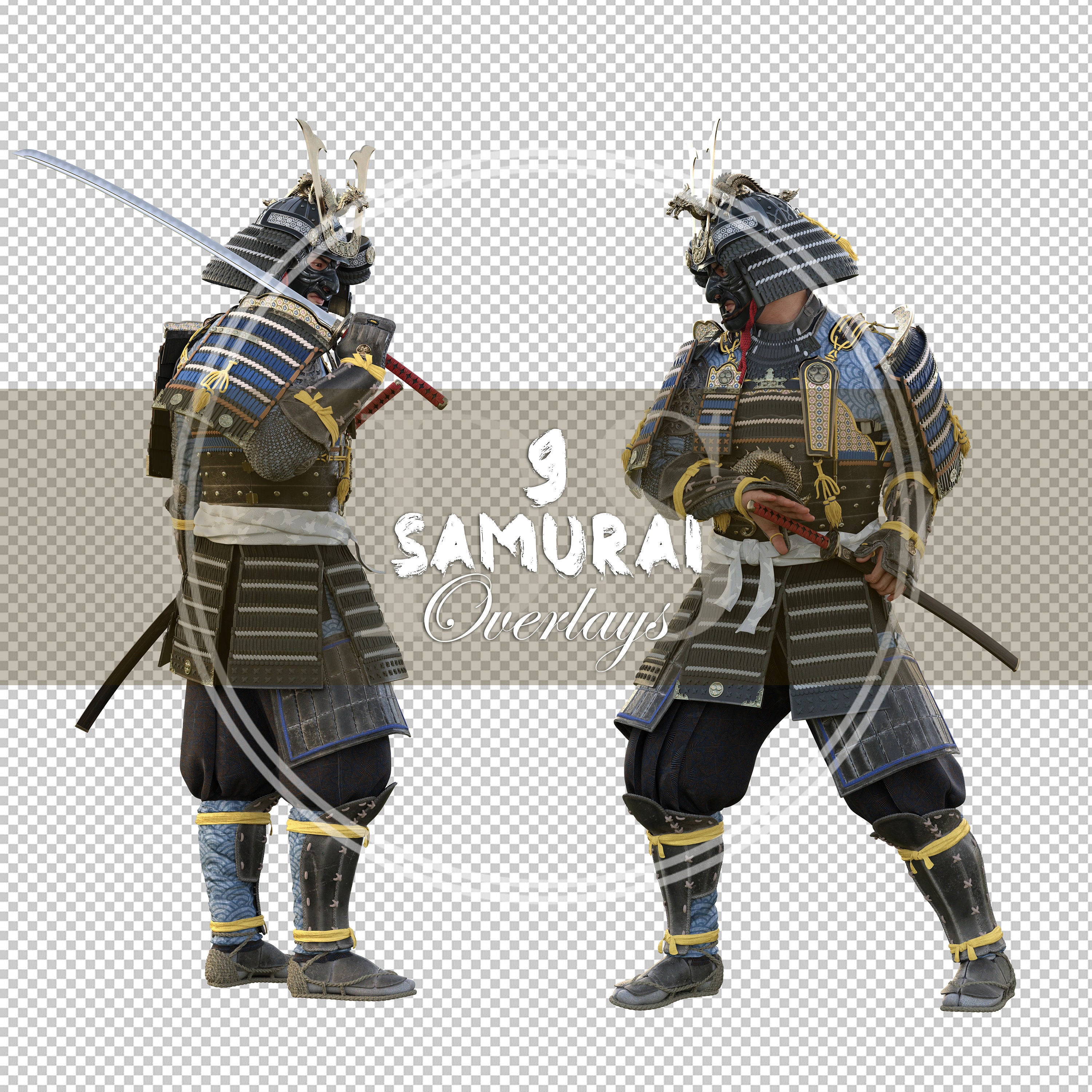 9 Samurai Transparent Overlays,transparent PNG Samurai,samurai Clip Art ...