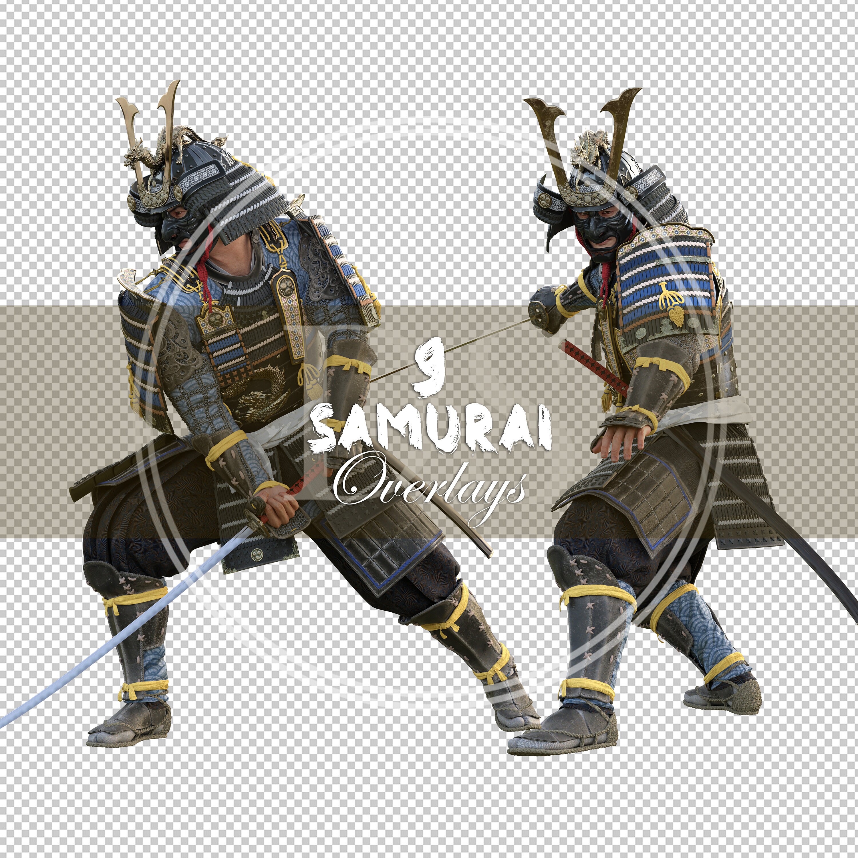 9 Samurai Transparent Overlays,transparent PNG Samurai,samurai Clip Art ...