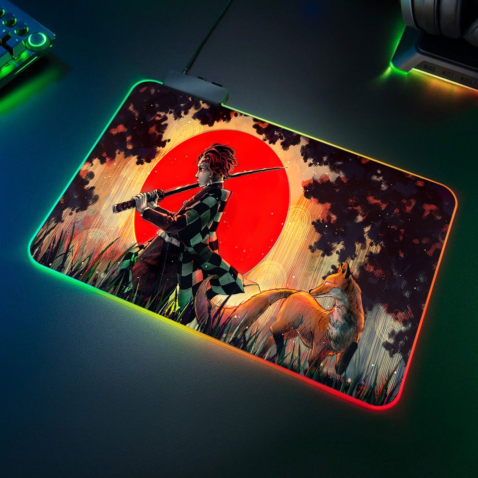 Demon Slayer RGB Gaming Mouse Pad sold by Dan Cooper | SKU 12640620 ...