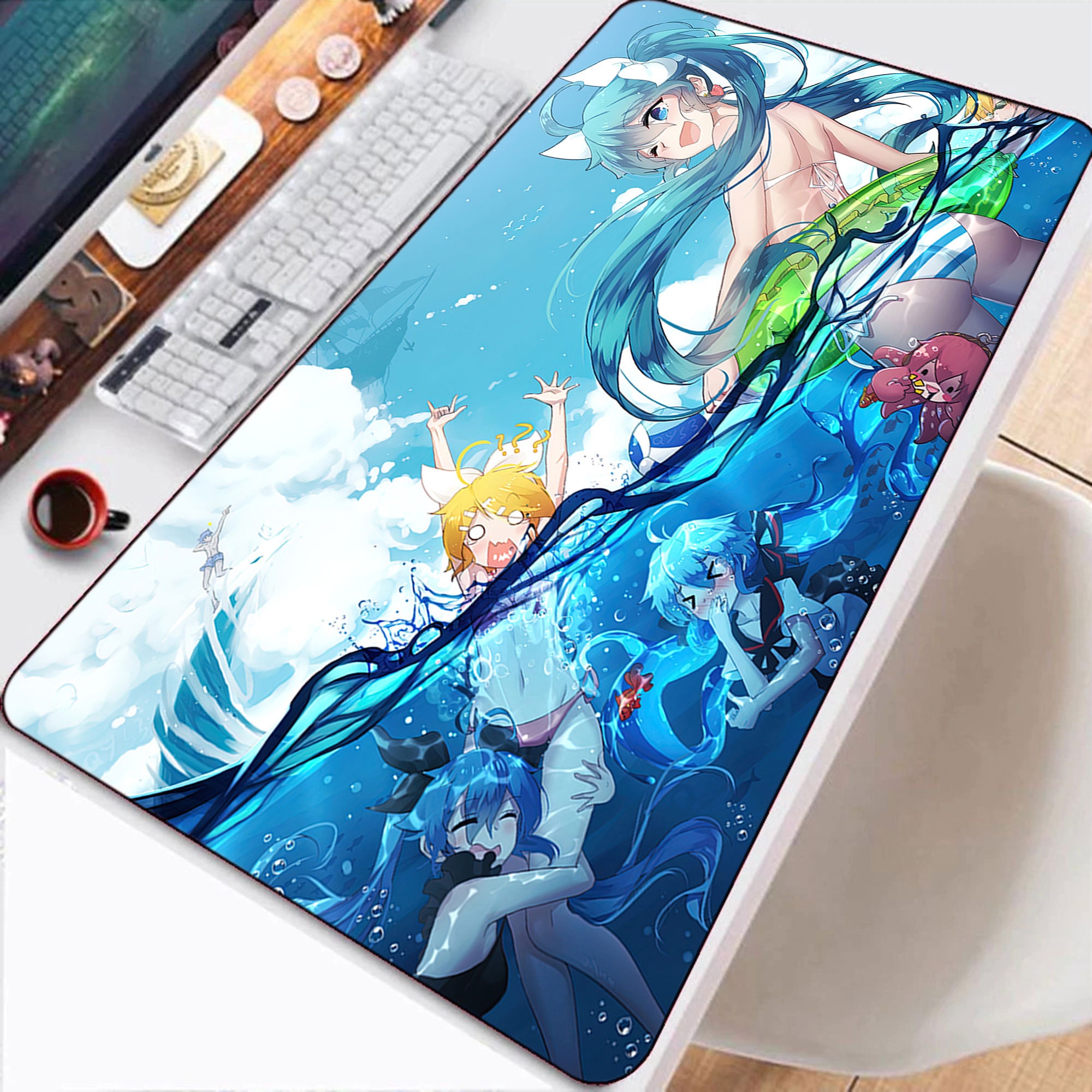 Anime Girl LED RGB mouse pads sold by Eddie Chan | SKU 25748357 | 45% ...