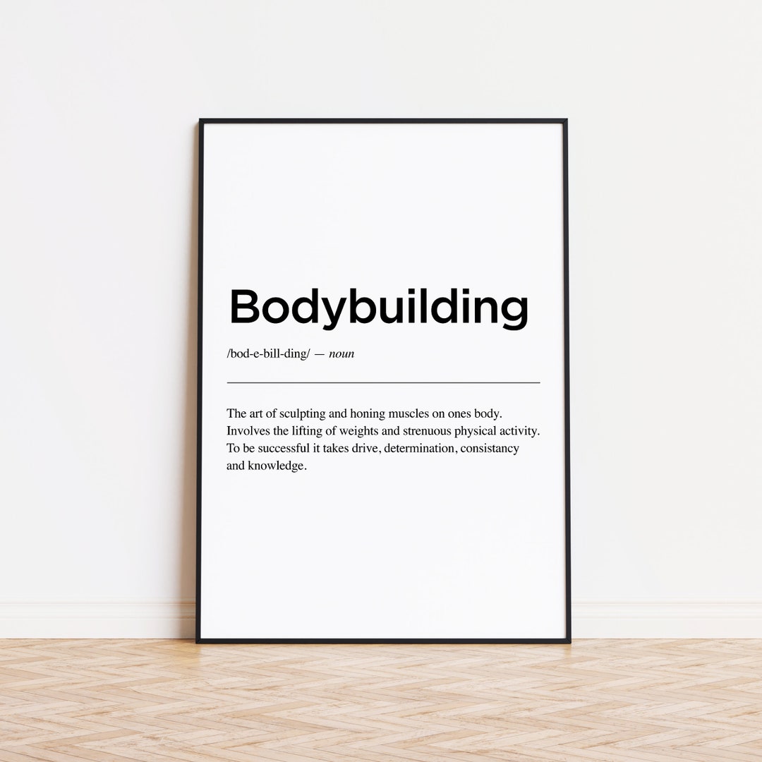 Bodybuilding Prints Home Gym Decor Fitness Prints Gym - Etsy