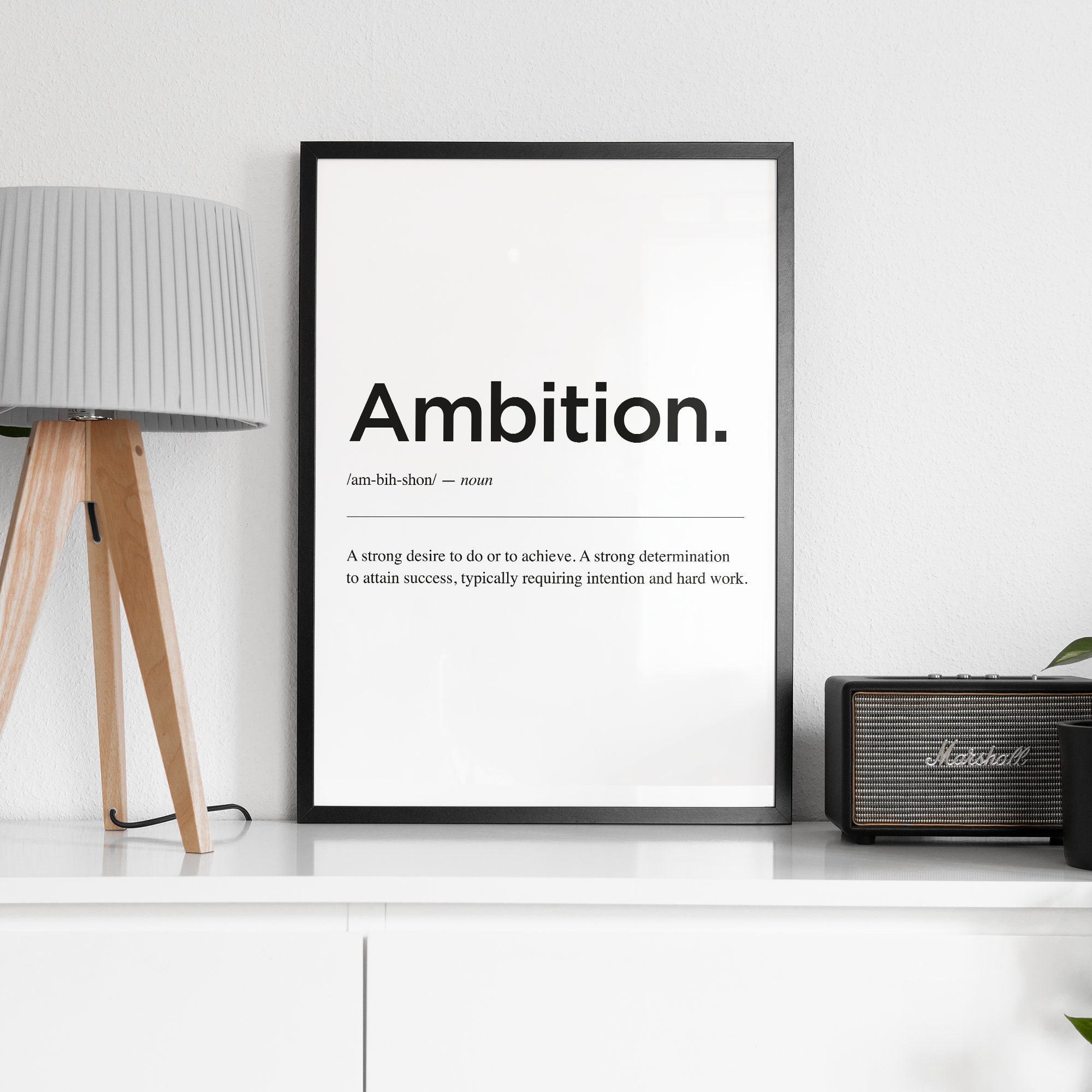 Ambitious Meaning