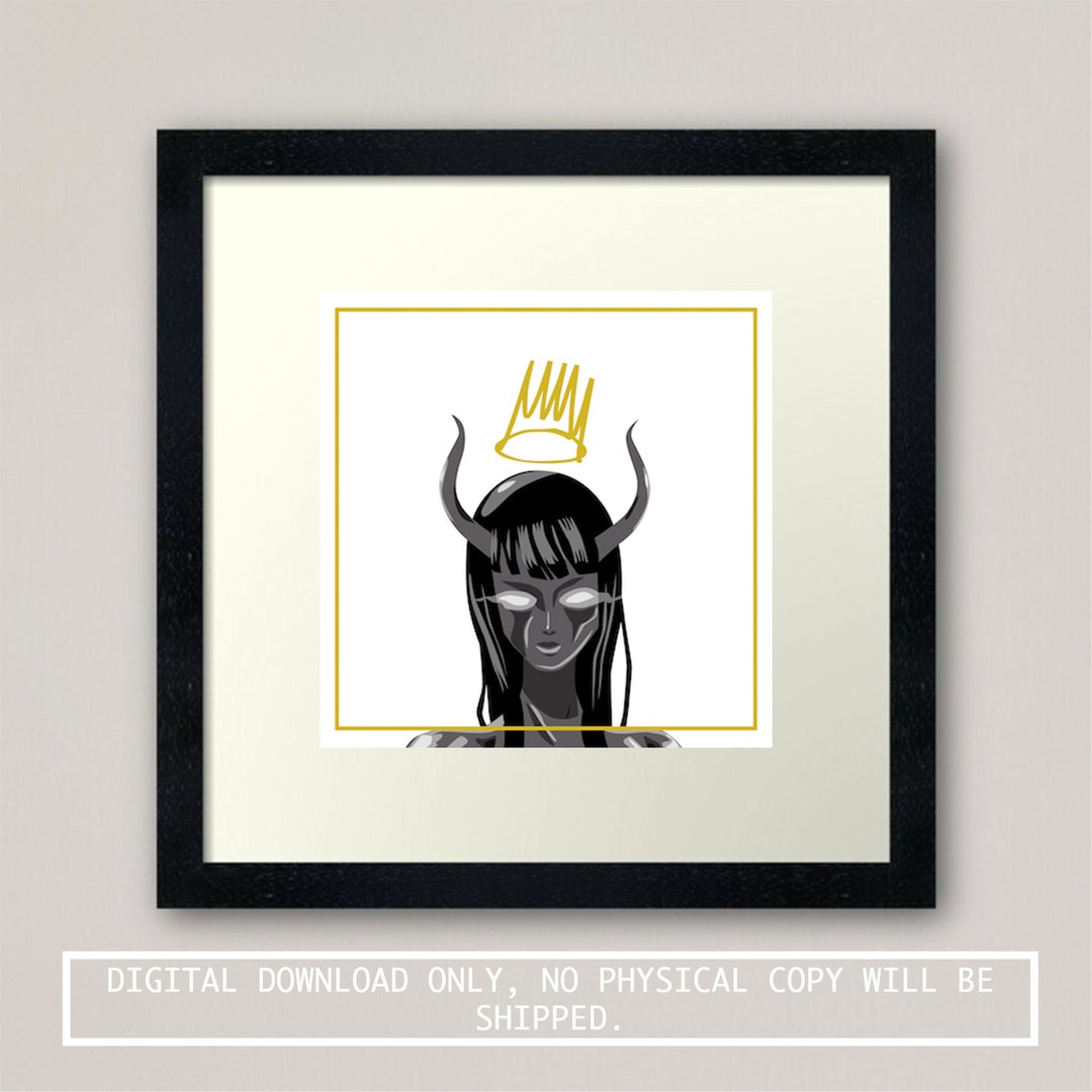 One Piece X J Cole Robin on Born Sinner Album Cover, Digital Print. - Etsy