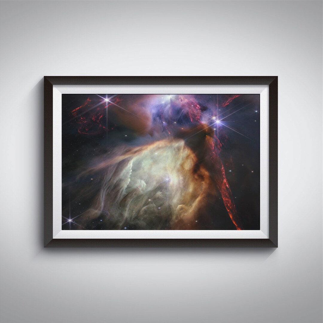 NASA James Webb Telescope Rho Ophiuchi Wall Art - Etsy